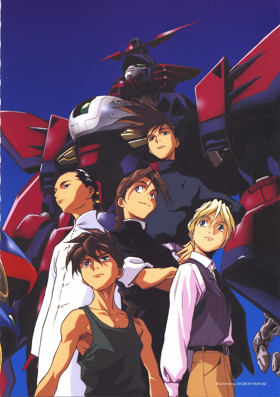 Gundam Wing Group Pictures poster images